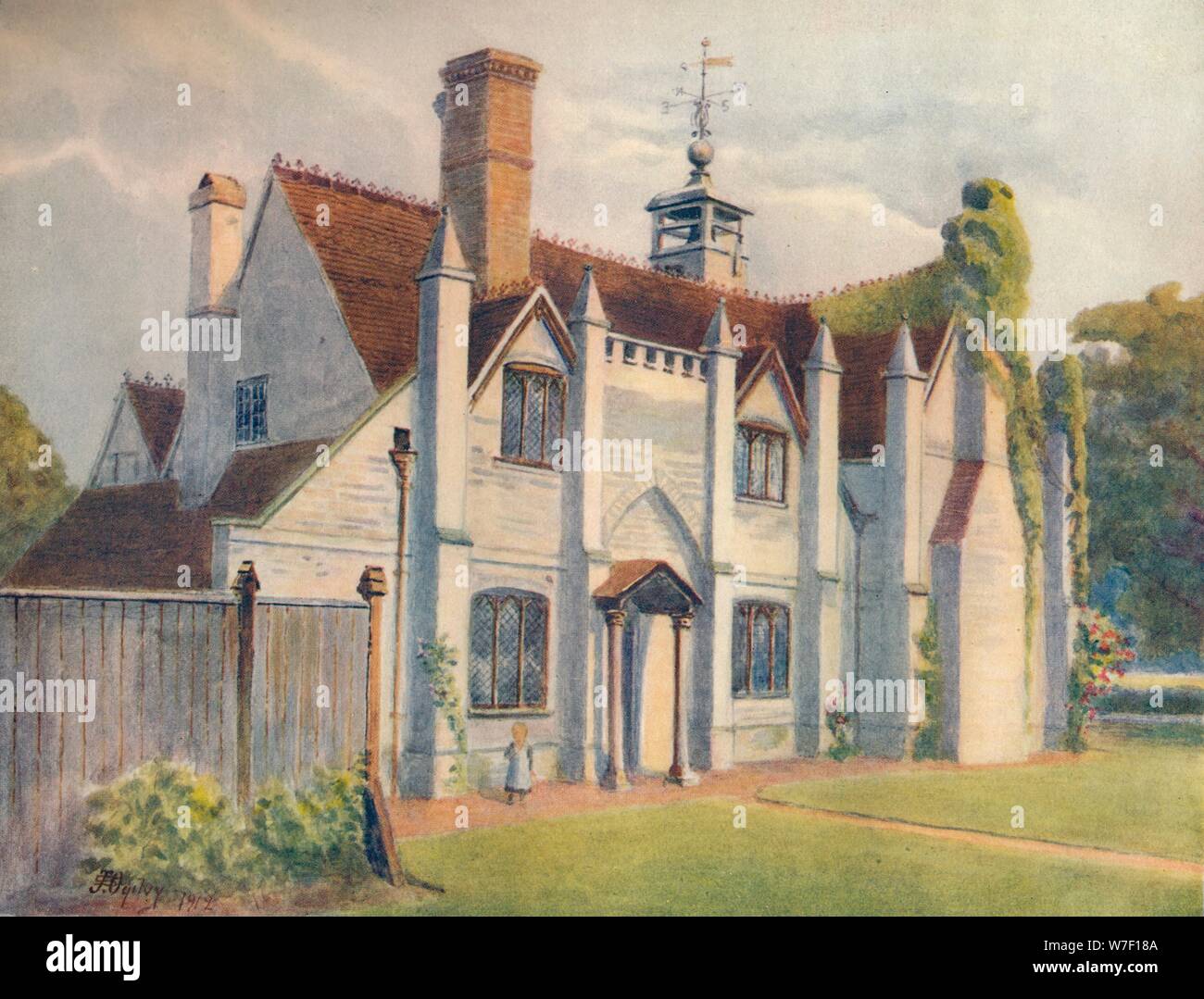'Leigh Place', 1912, (1914). Artist: James S Ogilvy Stock Photo - Alamy
