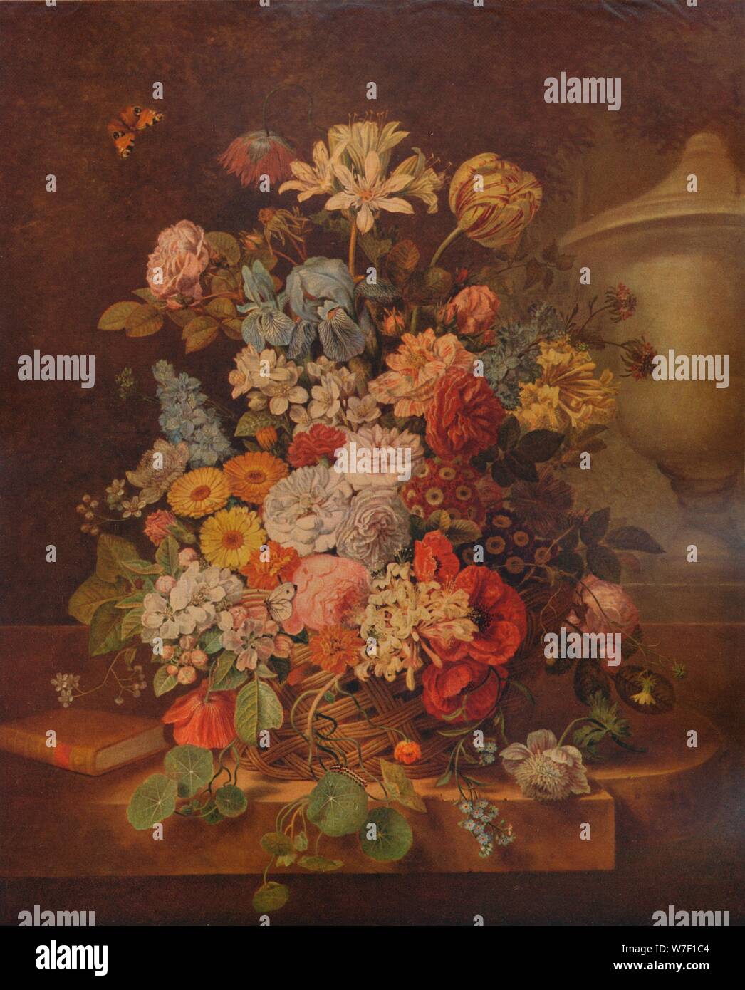'Flower Piece', c1796, (1938). Artist: Jan van Os Stock Photo - Alamy