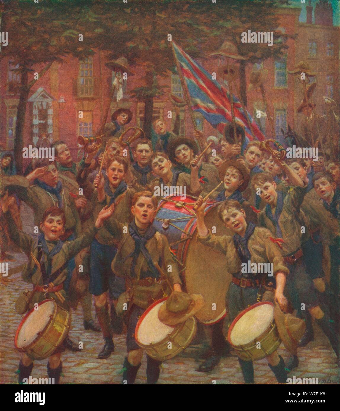 Boy scout movement hi-res stock photography and images - Alamy