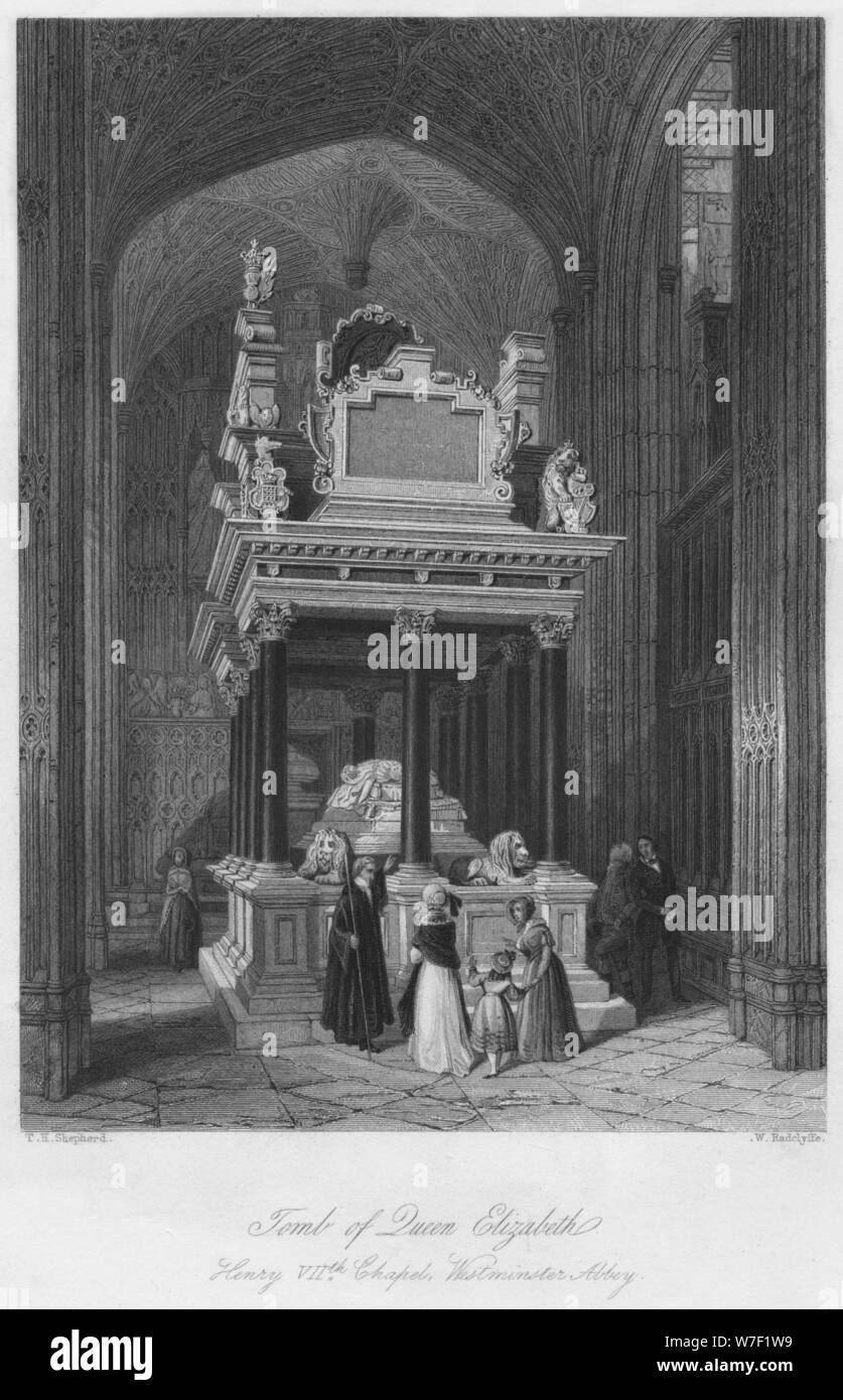 Tomb of queen elizabeth hi-res stock photography and images - Alamy