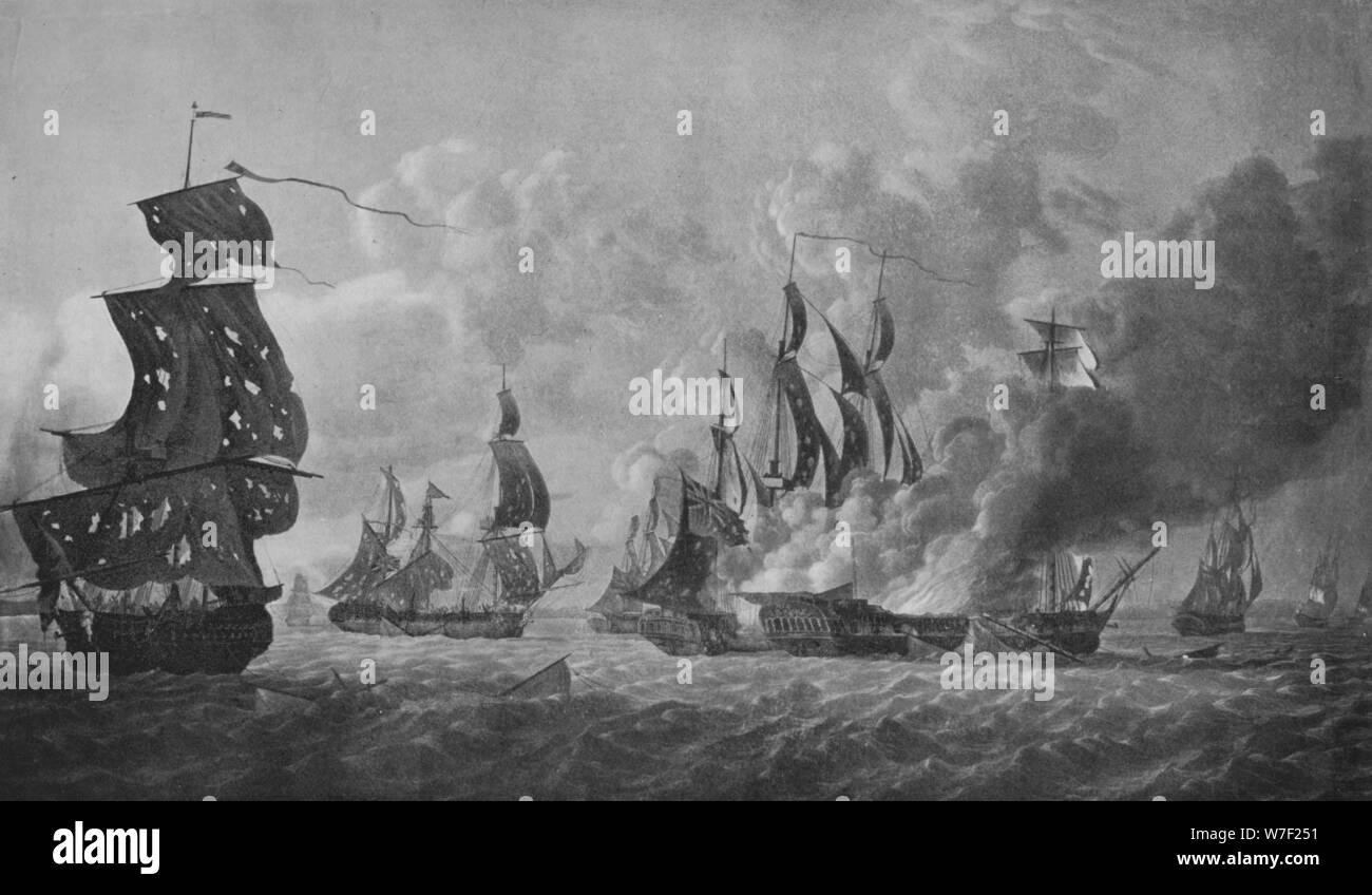 'St George's Day, 1794', c1795. Artist: Robert Dodd Stock Photo - Alamy