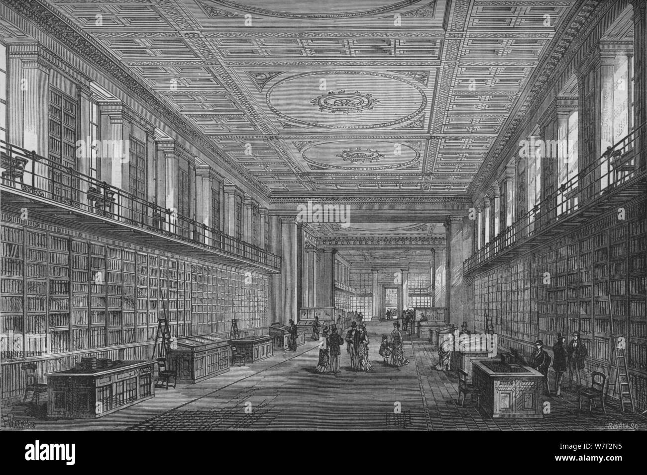 Library books 19th century hi-res stock photography and images - Alamy