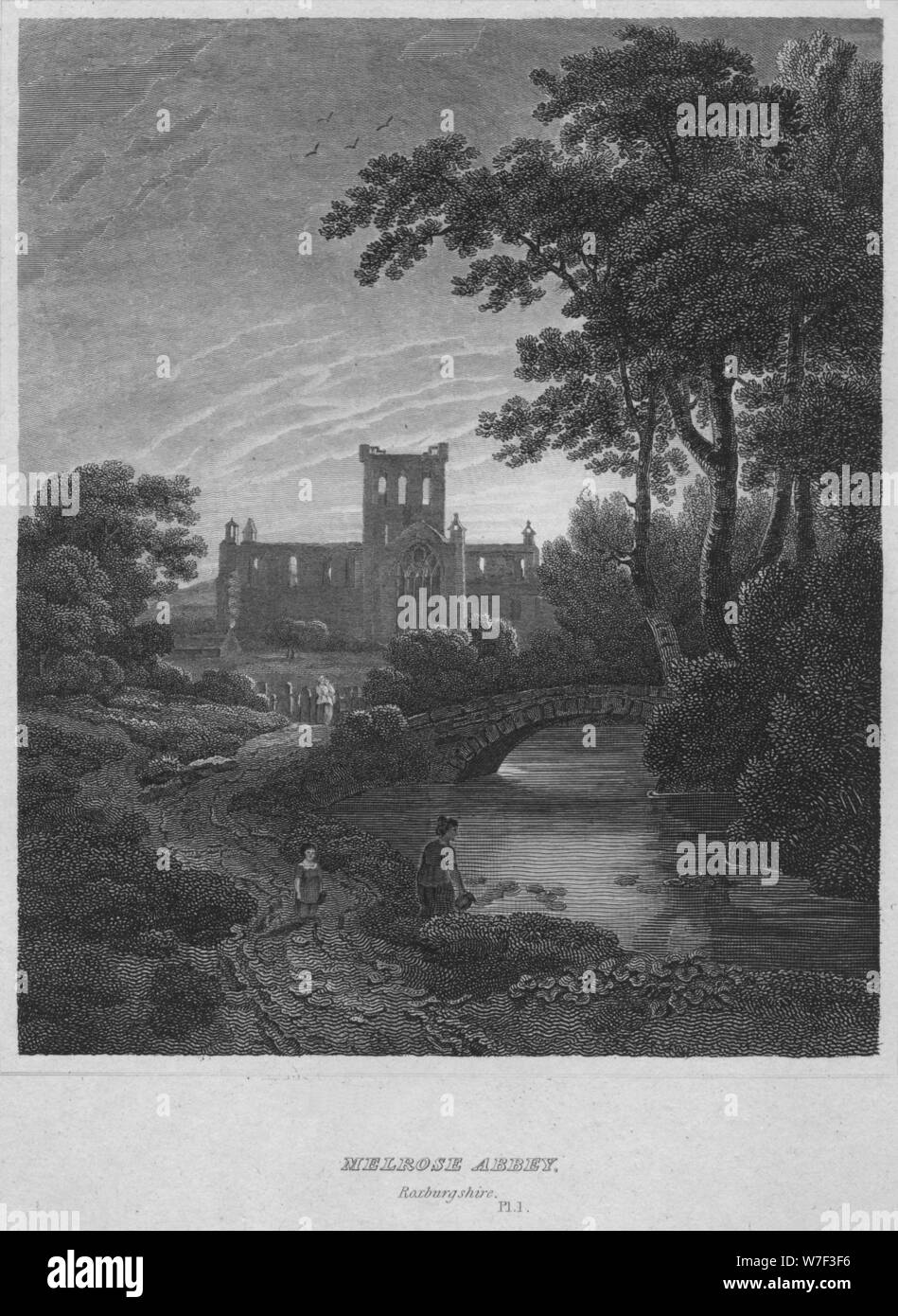 Roxburghshire scotland Black and White Stock Photos & Images - Alamy