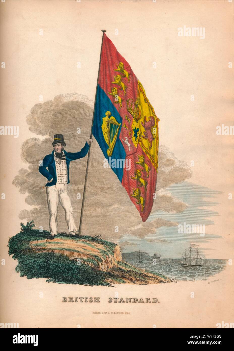 'British Standard', 1838. Artist: Unknown Stock Photo - Alamy