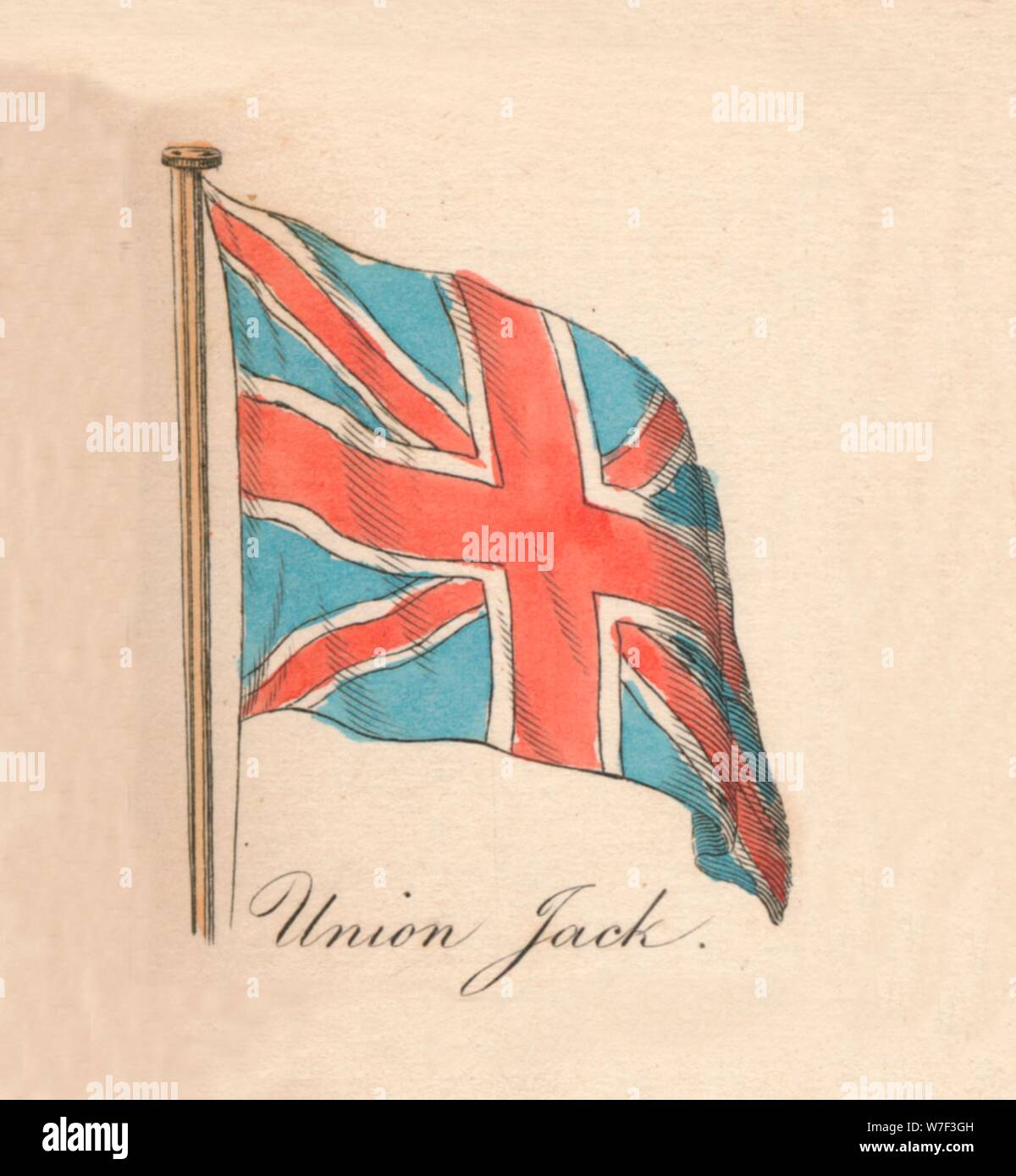 'Union Jack', 1838. Artist: Unknown Stock Photo - Alamy