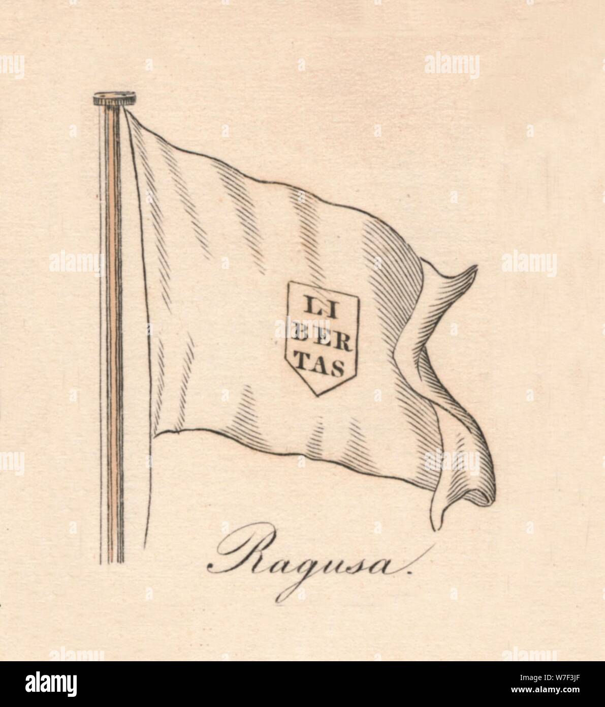 Republic of ragusa flag hi-res stock photography and images - Alamy