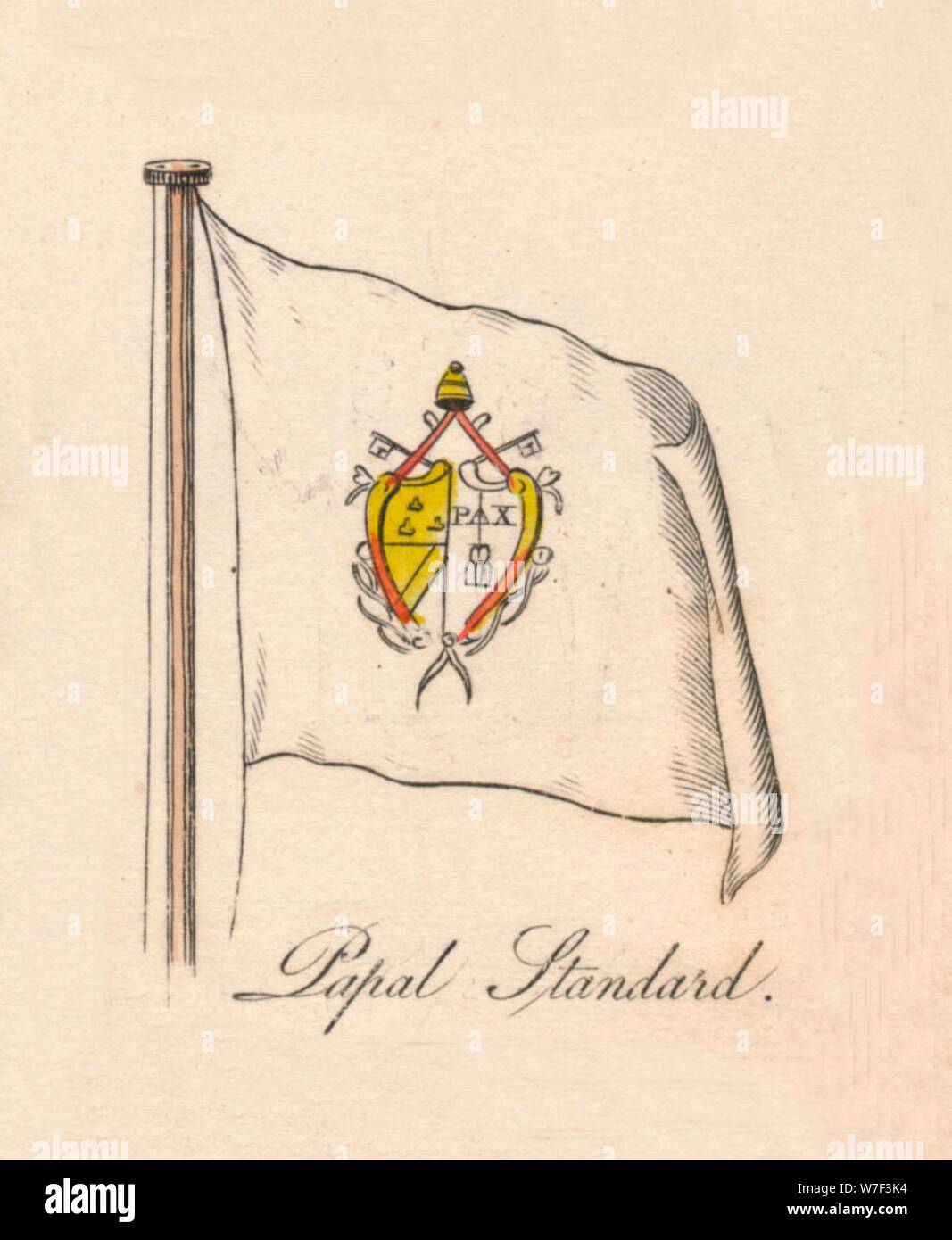 Papal flag hi-res stock photography and images - Alamy