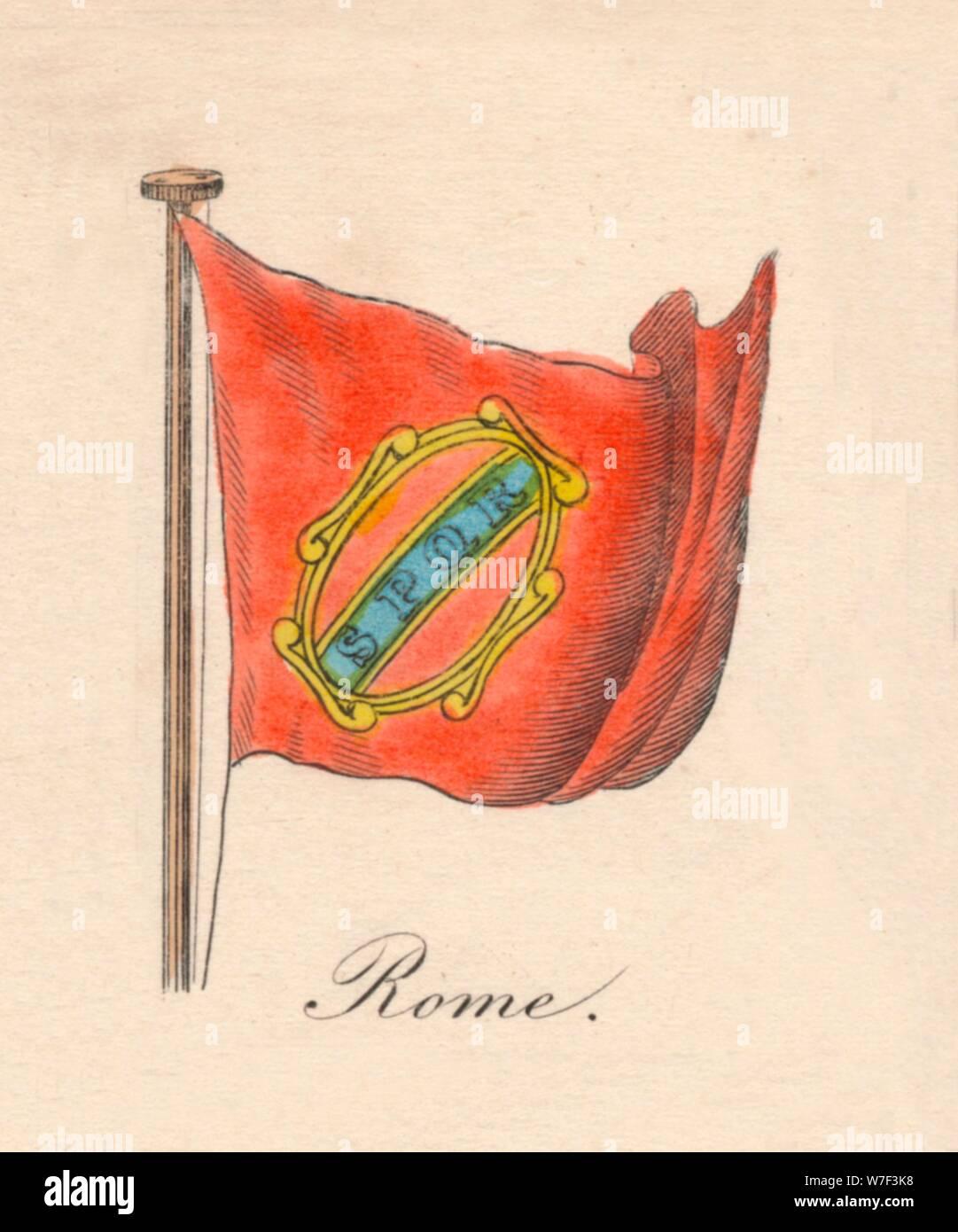 'Rome', 1838. Artist: Unknown Stock Photo - Alamy