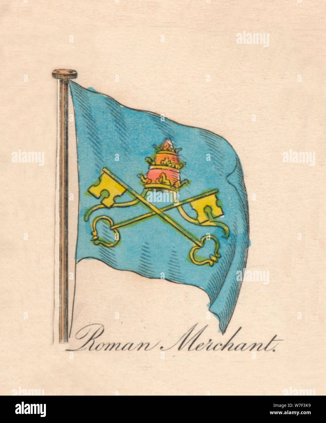 Italian merchant flag hi-res stock photography and images - Alamy