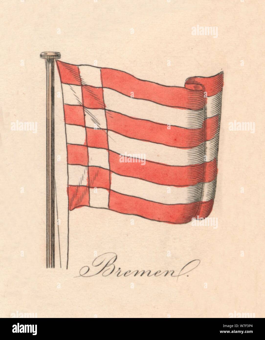 Flag of bremen hi-res stock photography and images - Alamy