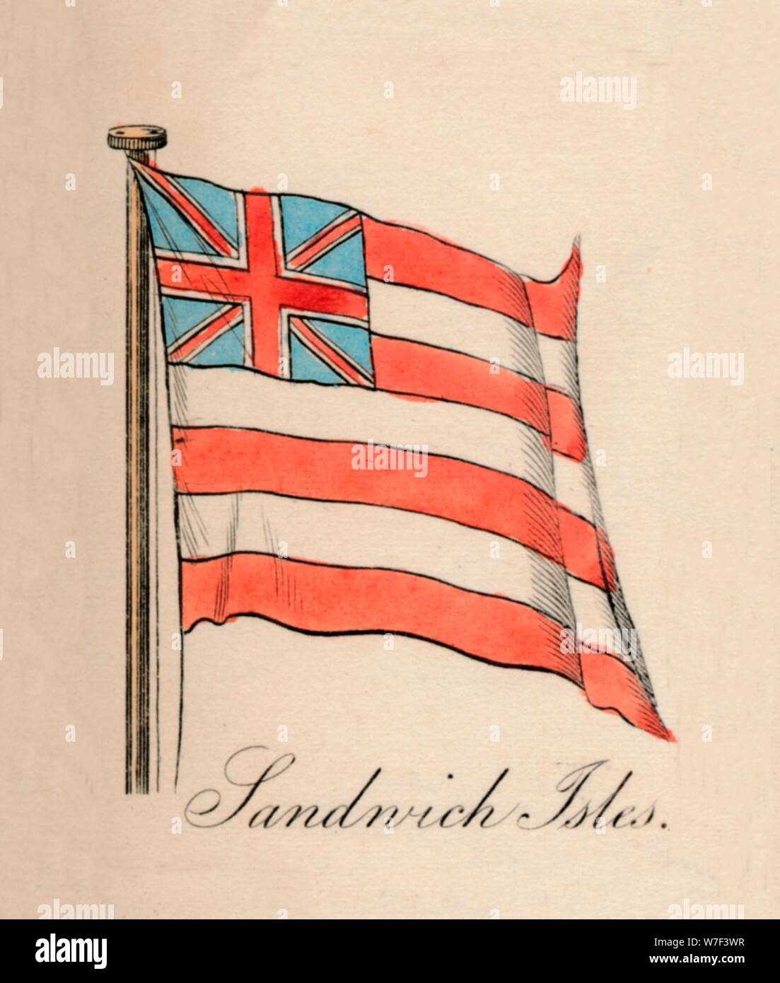 Flag of sandwich islands hi-res stock photography and images - Alamy