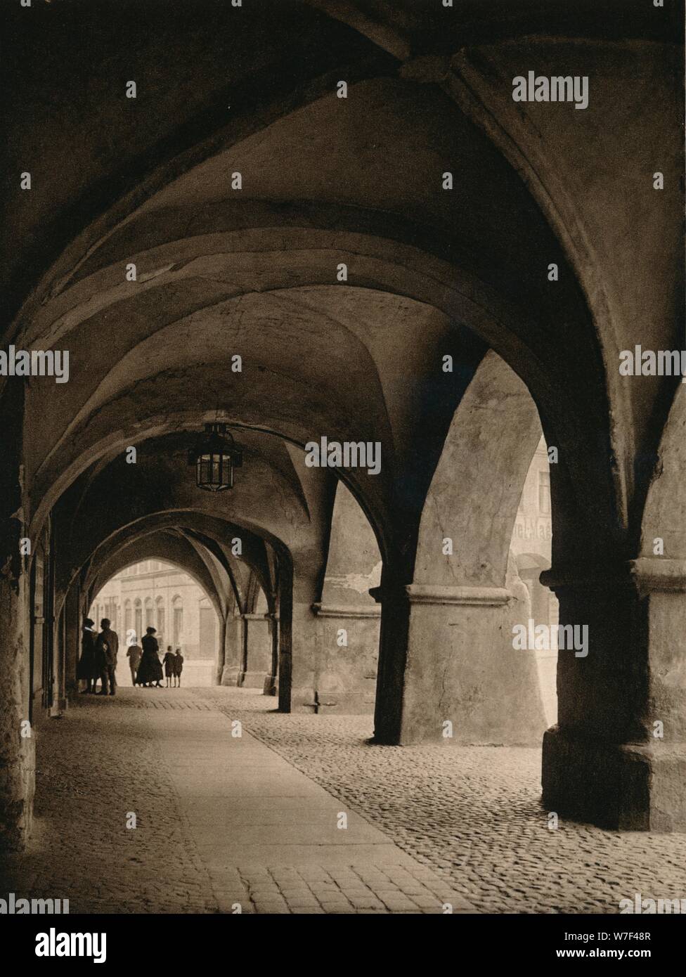 'Goritz - Arcades in the Market square', 1931. Artist: Kurt Hielscher ...