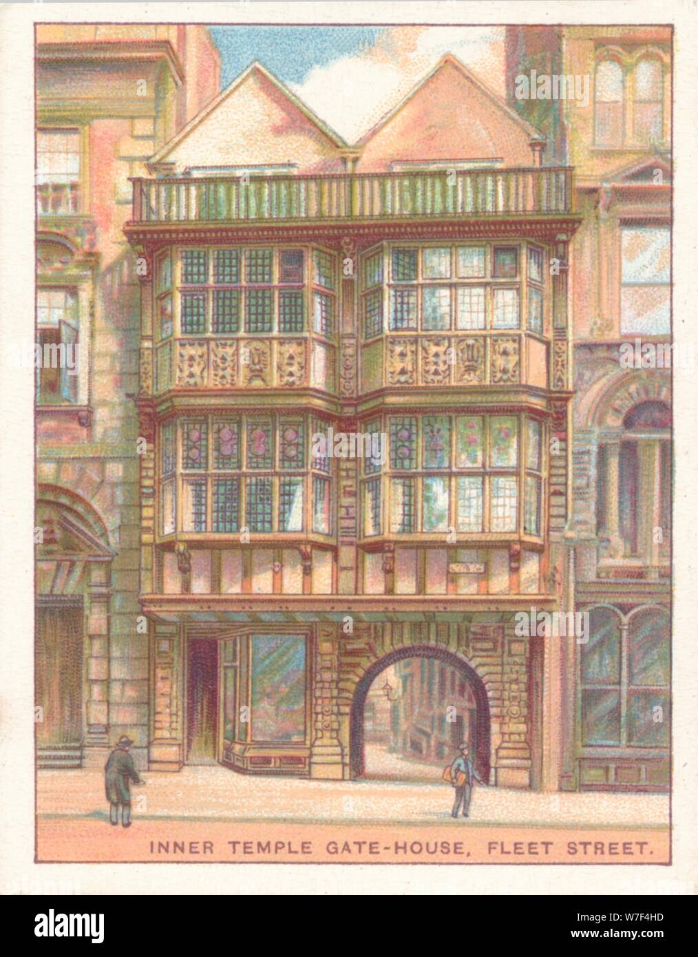 'Inner Temple Gate-House, Fleet Street', 1929. Artist: Unknown Stock ...