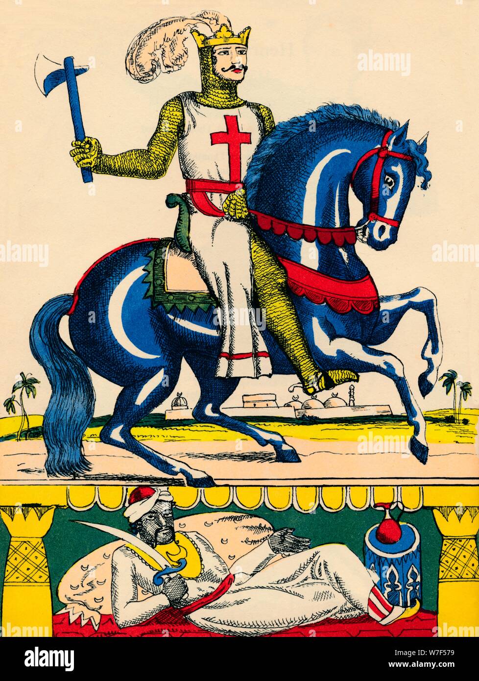 Richard I, King of England from 1189, (1932). Artist: Rosalind ...