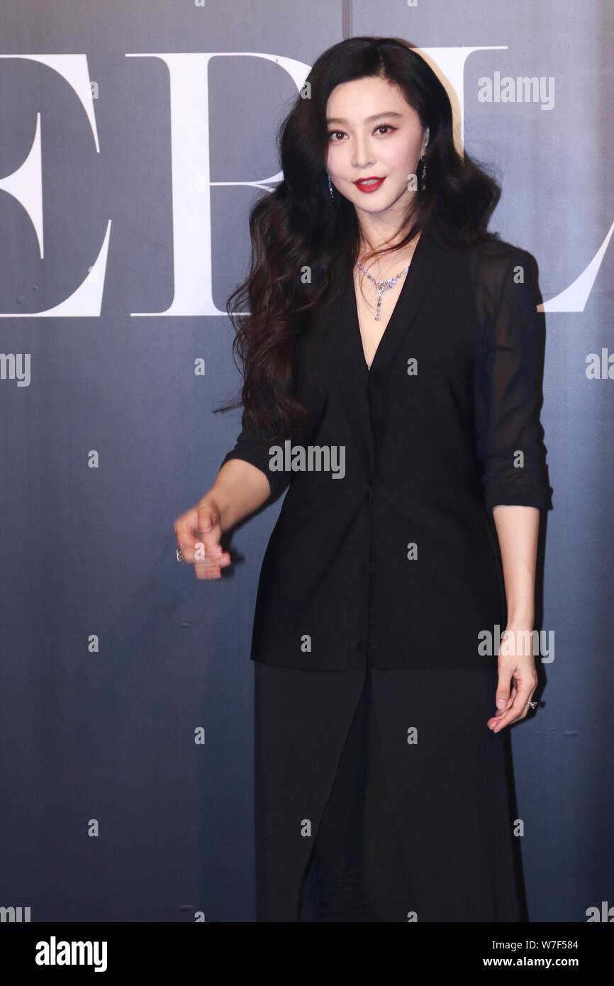 Chinese actor Fan Bingbing attends the 2018 Spring/Summer Sands Macao ...