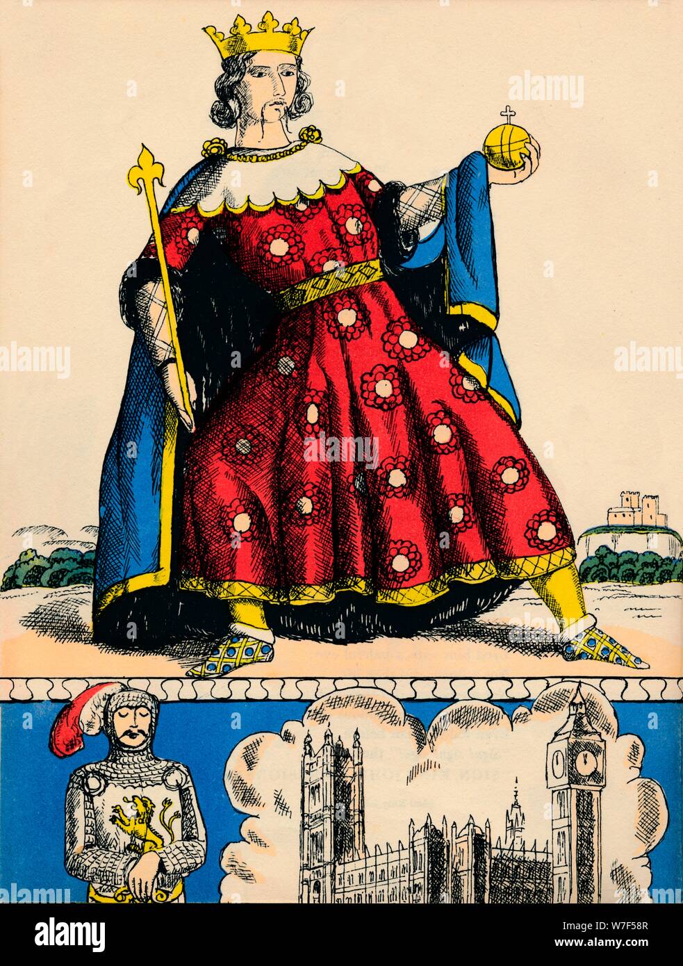 Henry III, King of England from 1216, (1932). Artist: Rosalind ...