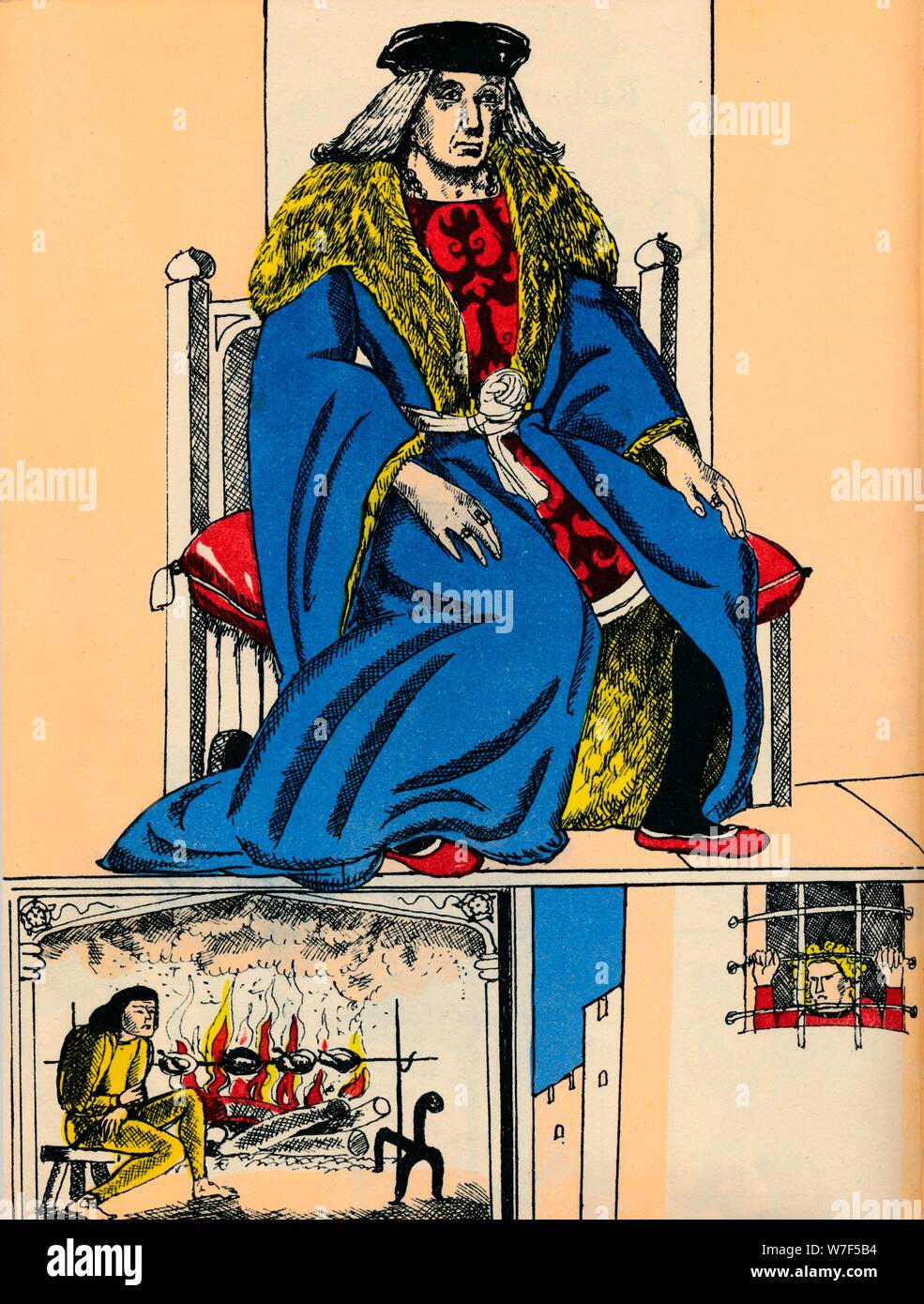 Henry VII, King of England from 1485, (1932). Artist: Rosalind ...