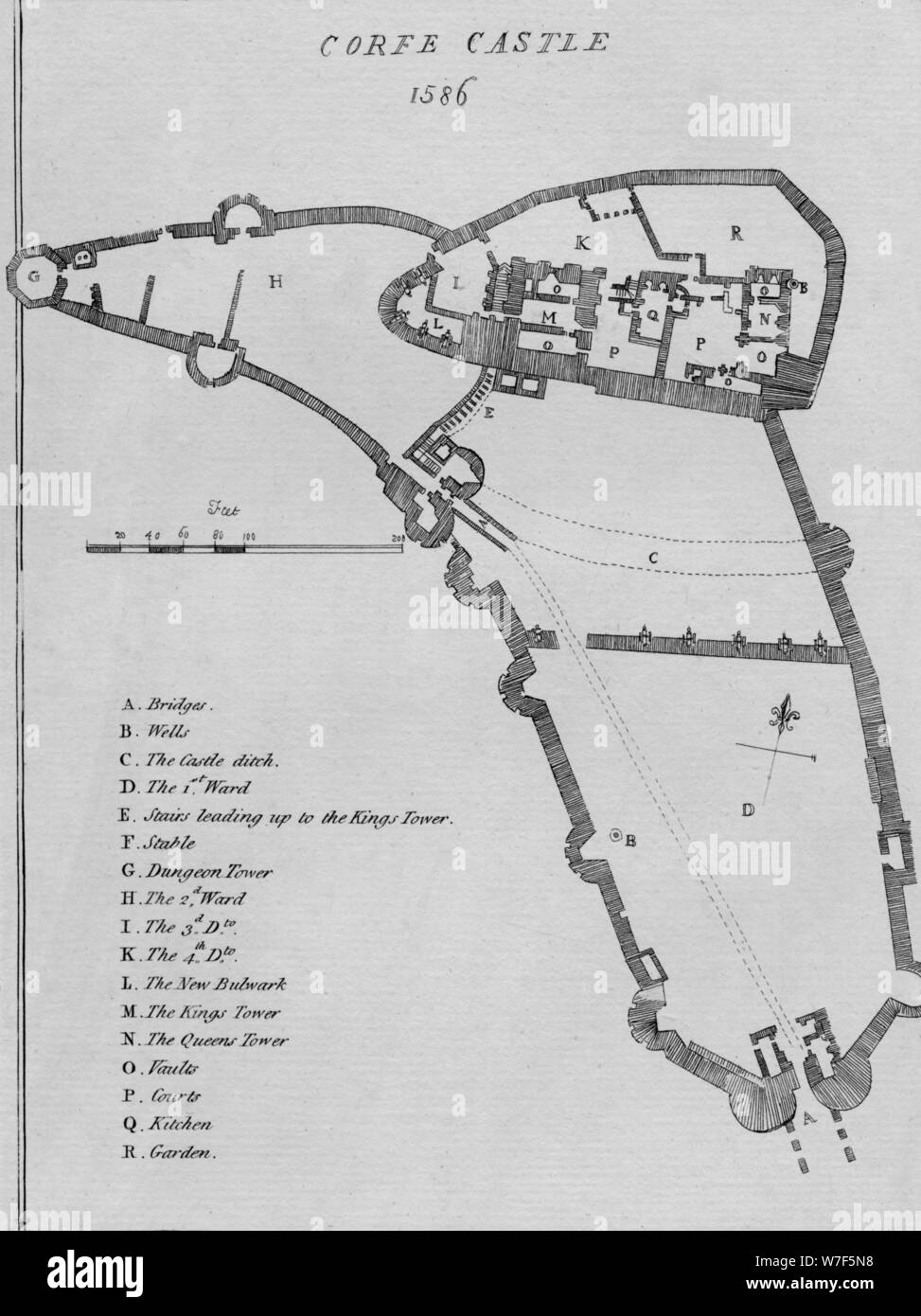 Medieval Manor Layout Labeled