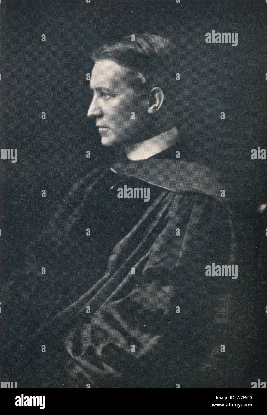 Bertram Grosvenor Goodhue, American architect, 1925. Artist: Unknown ...