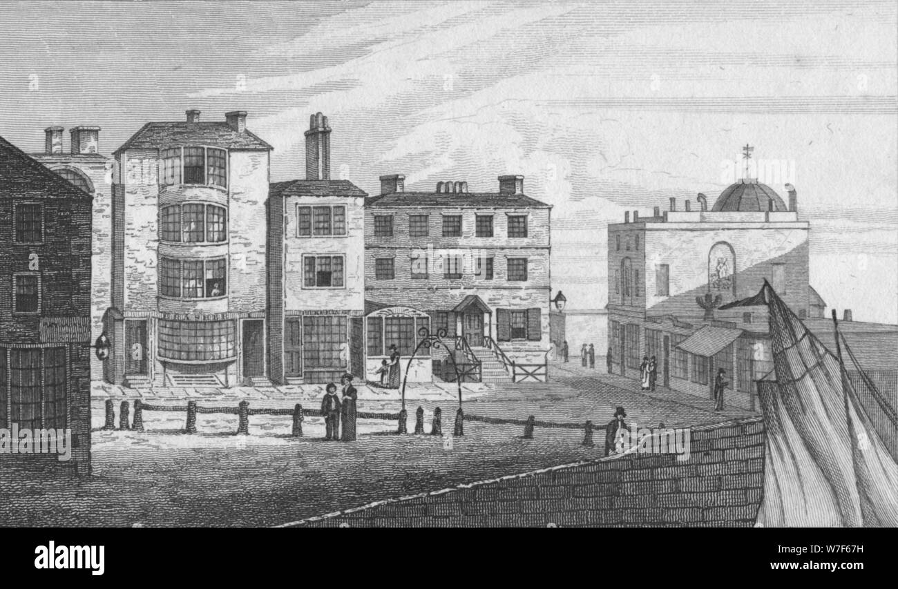 'High Street & Garners Library from Marine Parade', 1820. Artist: John ...