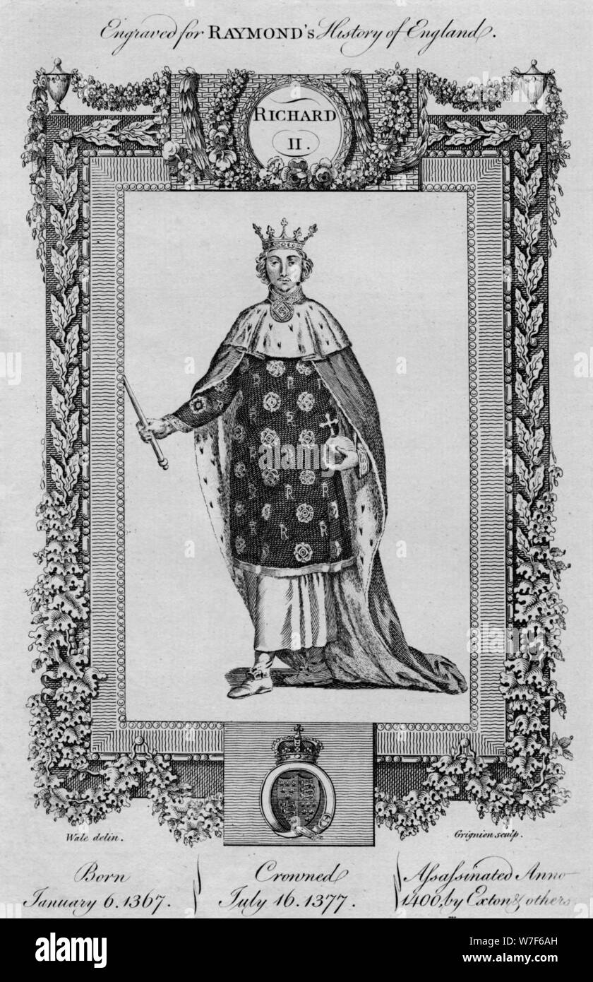 King richard ii coat of arms hi-res stock photography and images - Alamy