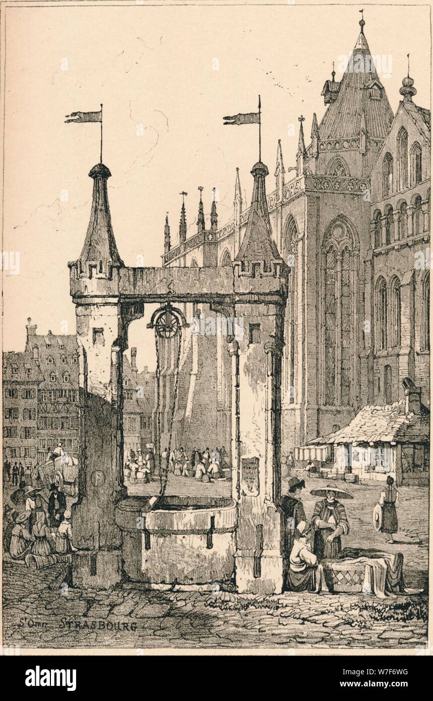 'Strasbourg', c1820 (1915). Artist: Samuel Prout Stock Photo - Alamy
