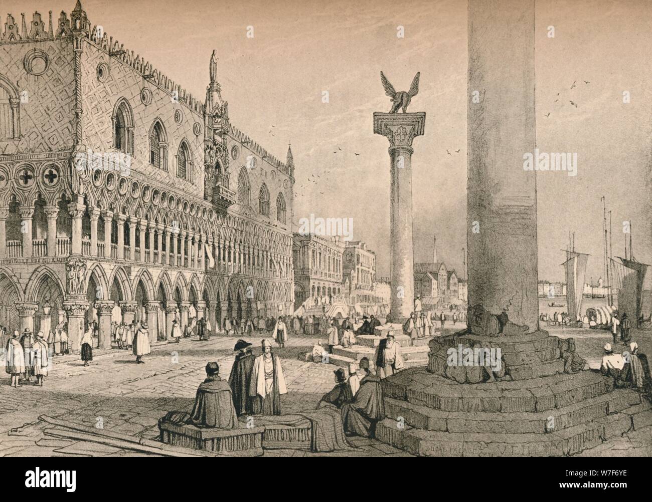 'Venice', c1830 (1915). Artist: Samuel Prout Stock Photo - Alamy