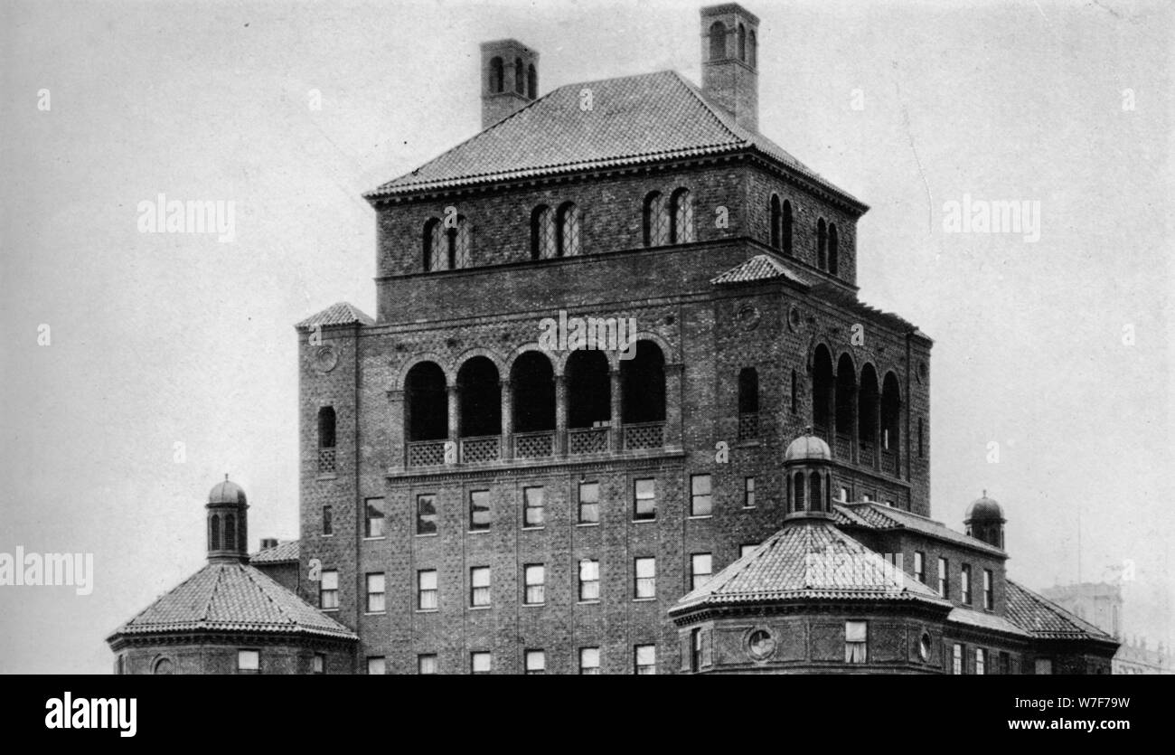 The Fraternity Clubs Building, New York City, 1924, Artist: Unknown ...