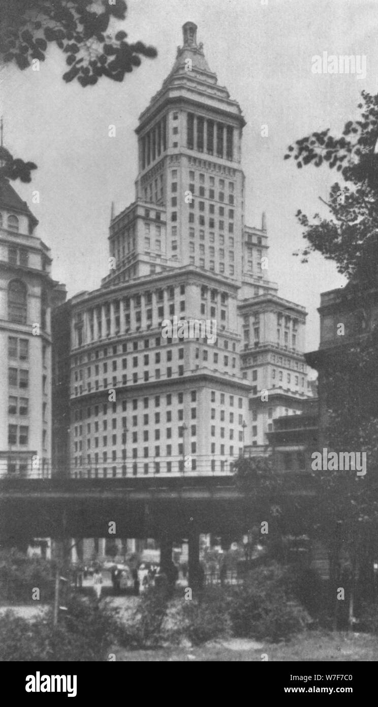 Standard Oil Building, New York City, 1924. Artist: Unknown Stock Photo ...