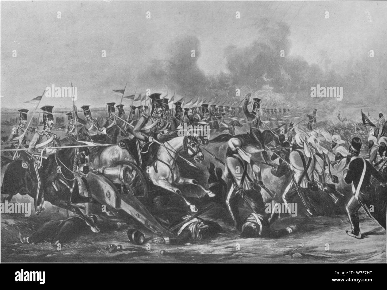 'Charge of the 16th (Queen's Own Lancers) at the Battle of Aliwal ...