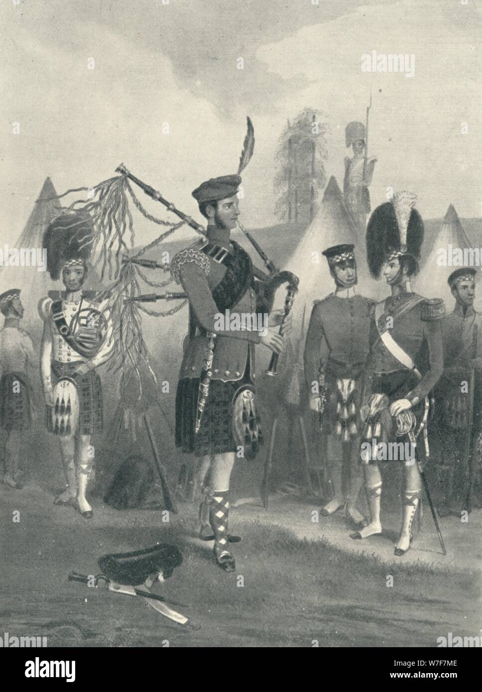 'Piper, 93rd Sutherland Highlanders', c19th century (1909). Artist ...