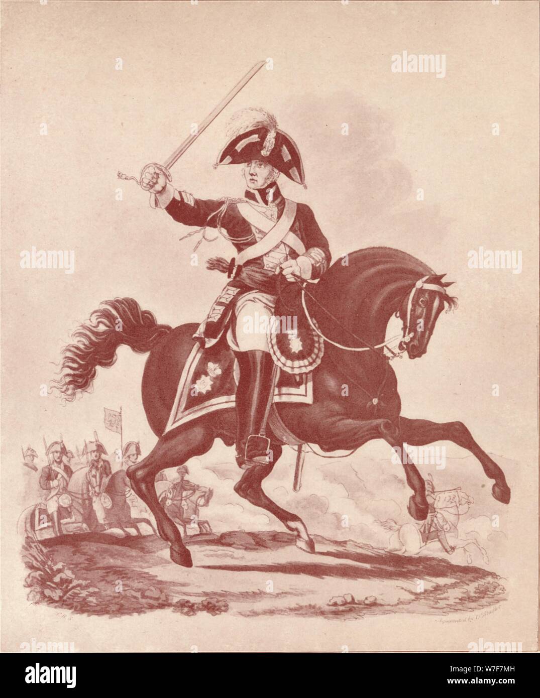 'Officer, 2nd Regiment Life Guards (Waterloo Period)', 1812-1815 (1909 ...