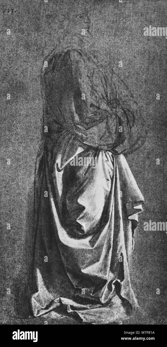 Figure study woman standing Black and White Stock Photos & Images - Alamy