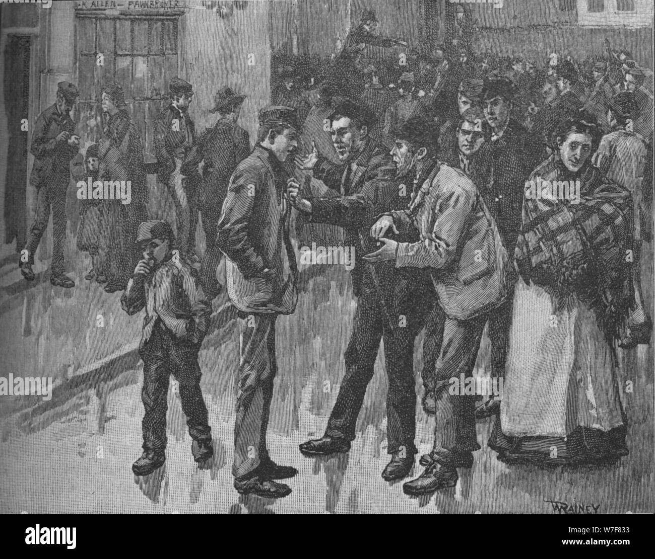 People strike Black and White Stock Photos & Images - Alamy