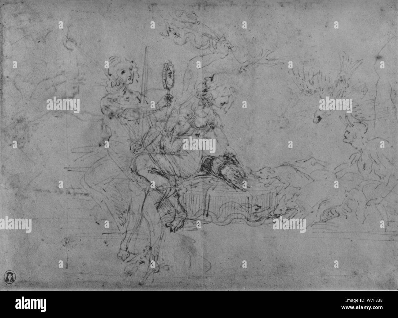 'An Allegory of Statecraft', c1480 (1945). Artist: Leonardo da Vinci ...