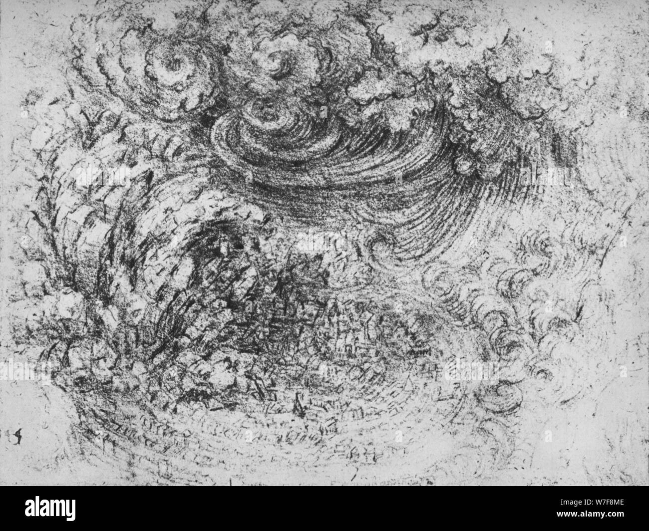Da vinci drawings landscape hi-res stock photography and images - Alamy