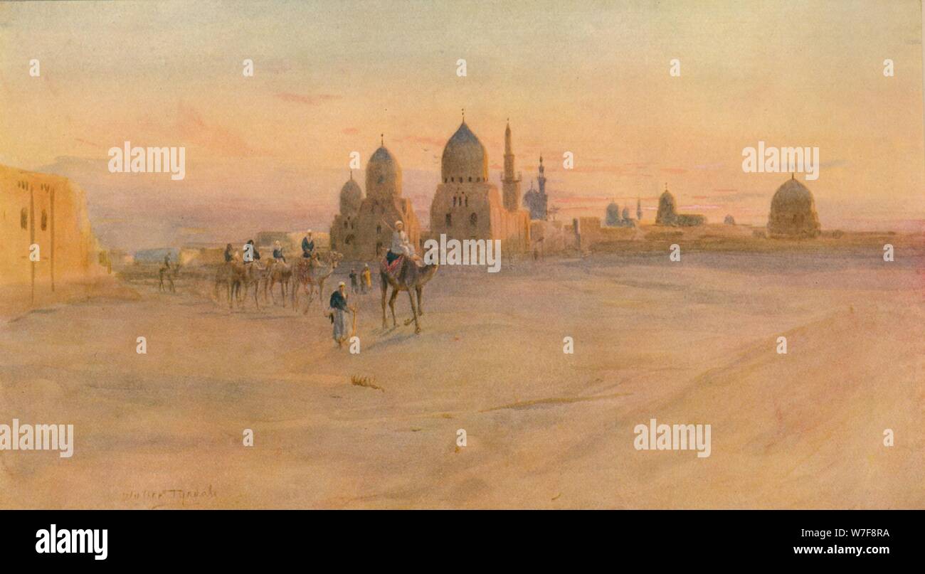 'The Tombs of the Khalifs', c1905, (1912). Artist: Walter Frederick ...