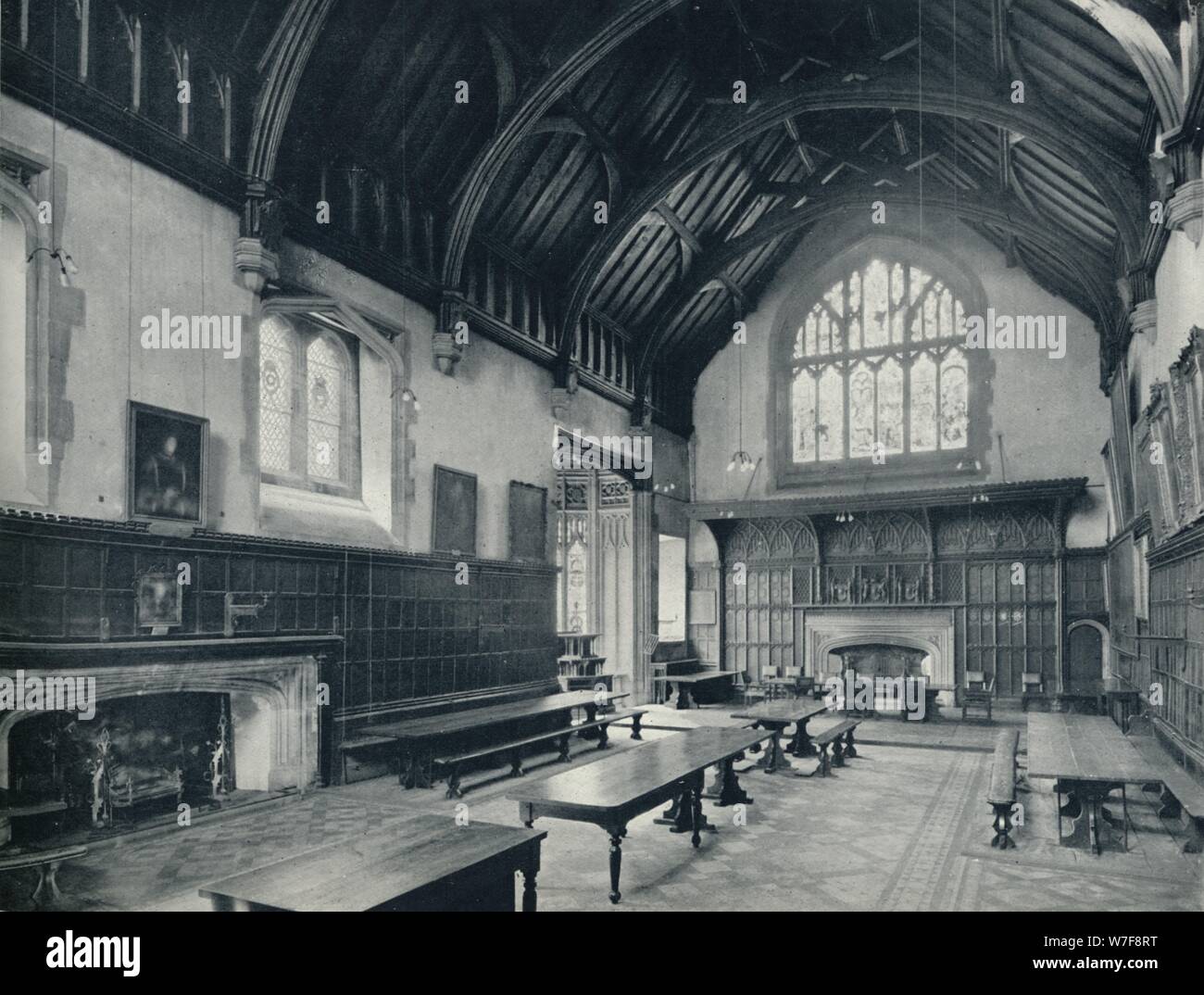 'College Hall, Looking West', 1926. Artist: Unknown Stock Photo - Alamy