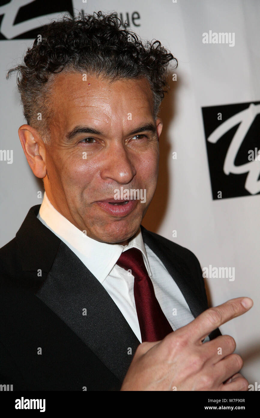 New York, USA. 2 February, 2009. Brian Stokes Mitchell at the Drama ...