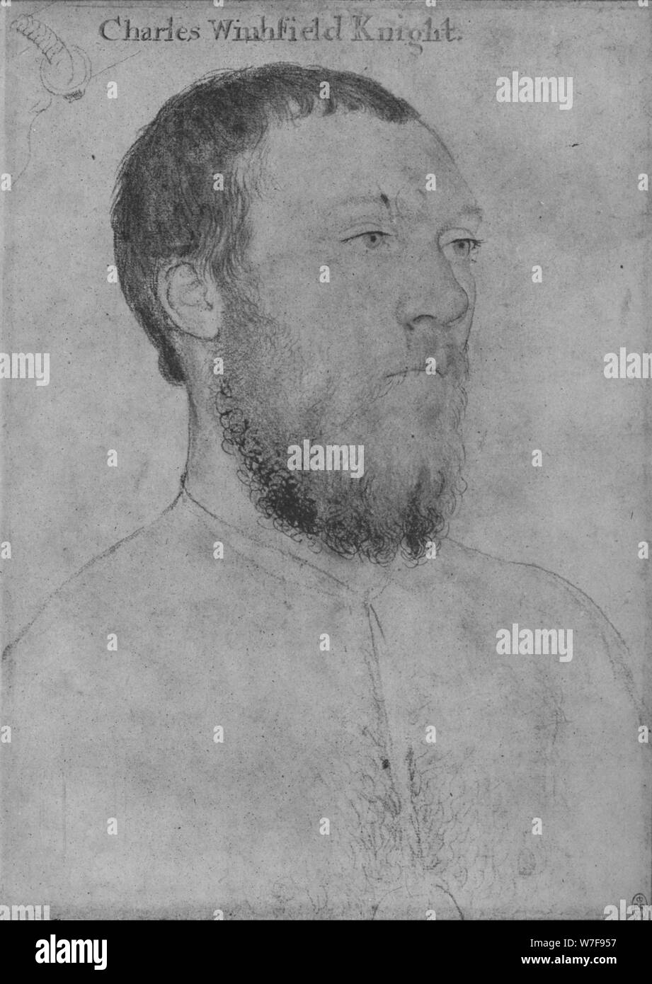'Sir Charles Wingfield', c1532-1540 (1945). Artist: Hans Holbein the ...