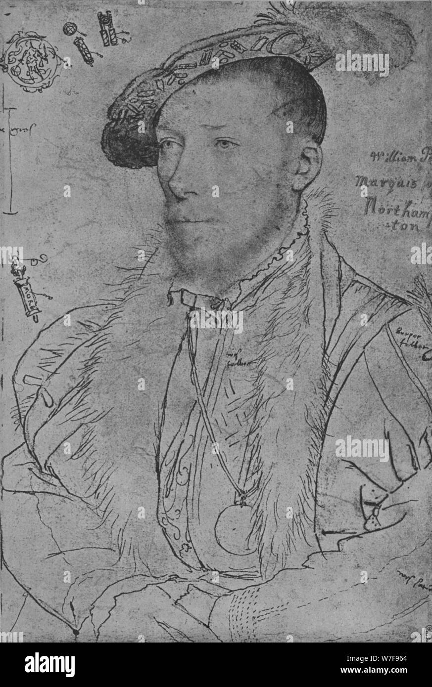 'William Parr, Marquess of Northampton', c1538-1542 (1945). Artist ...