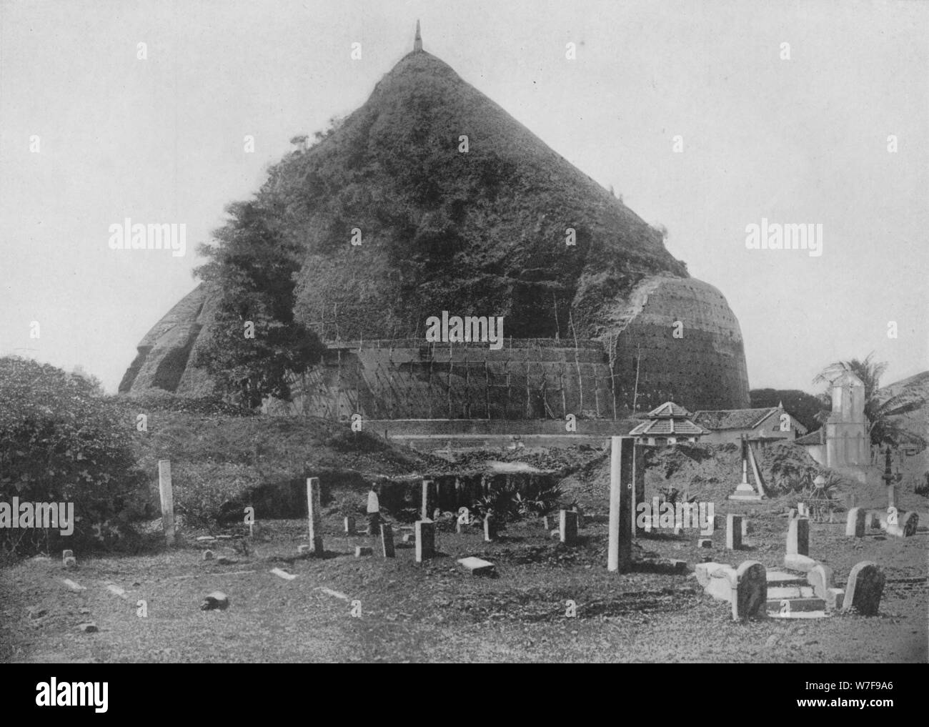 'The Ruined Cities of Anuradhapura. Ruanwella Dagoba, Elephant Platform ...