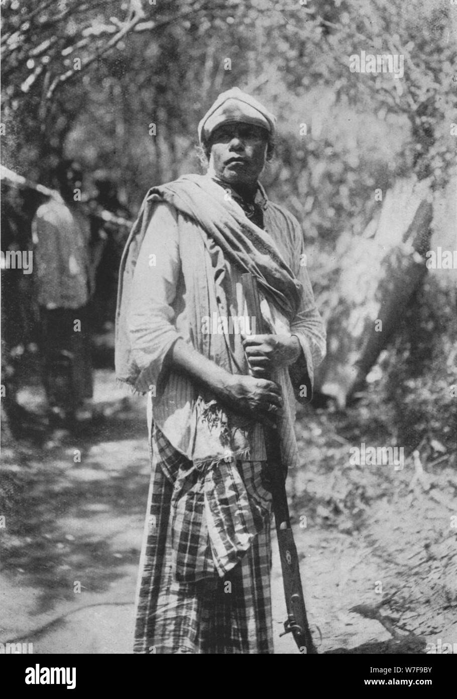 'A Ceylon Shikari or Hunter', c1890, (1910). Artist: Alfred William ...