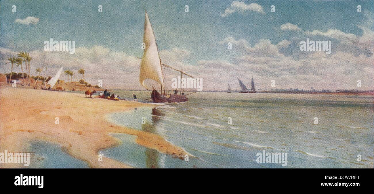 'A Breezy Day at Ayat', c1880, (1904). Artist: Robert George Talbot ...