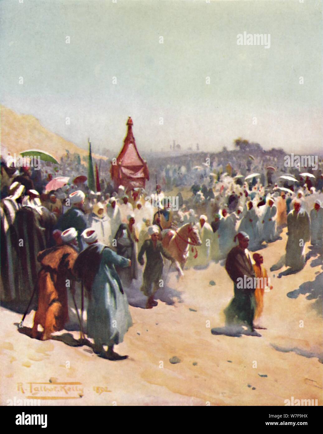 'Return of the Mahmal', c1880, (1904). Artist: Robert George Talbot ...