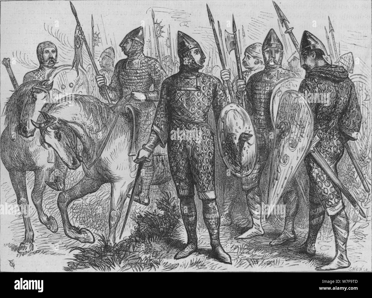 Norman soldiers hi-res stock photography and images - Alamy