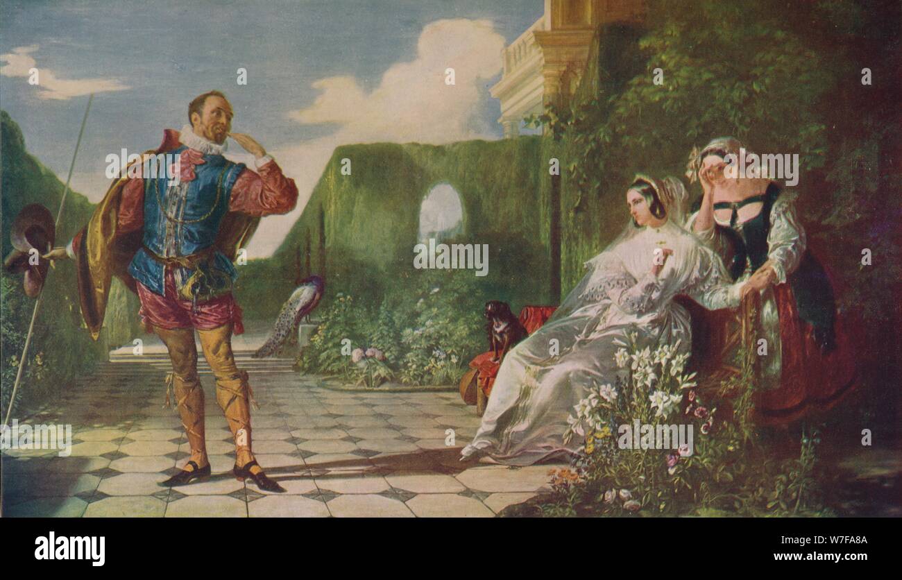 'Scene from ‘Twelfth Night’ (‘Malvolio and the Countess’)', c1840 ...