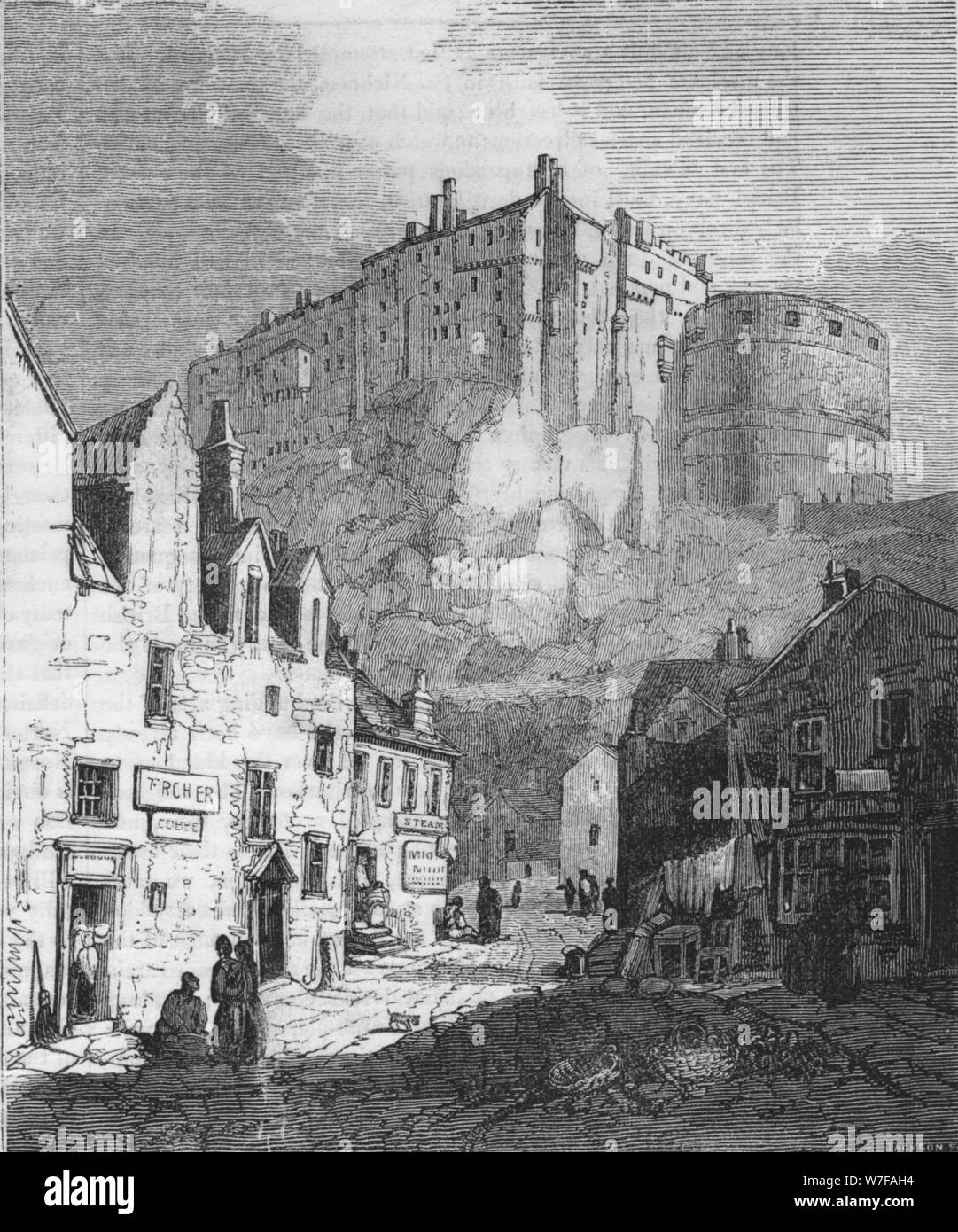 Edinburgh 1843 hi-res stock photography and images - Alamy