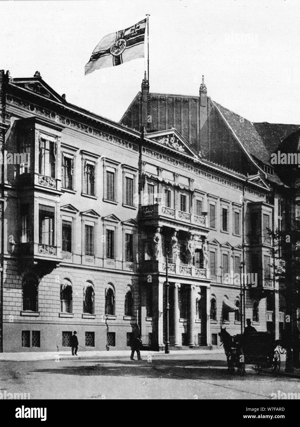 Building banner Black and White Stock Photos & Images - Alamy