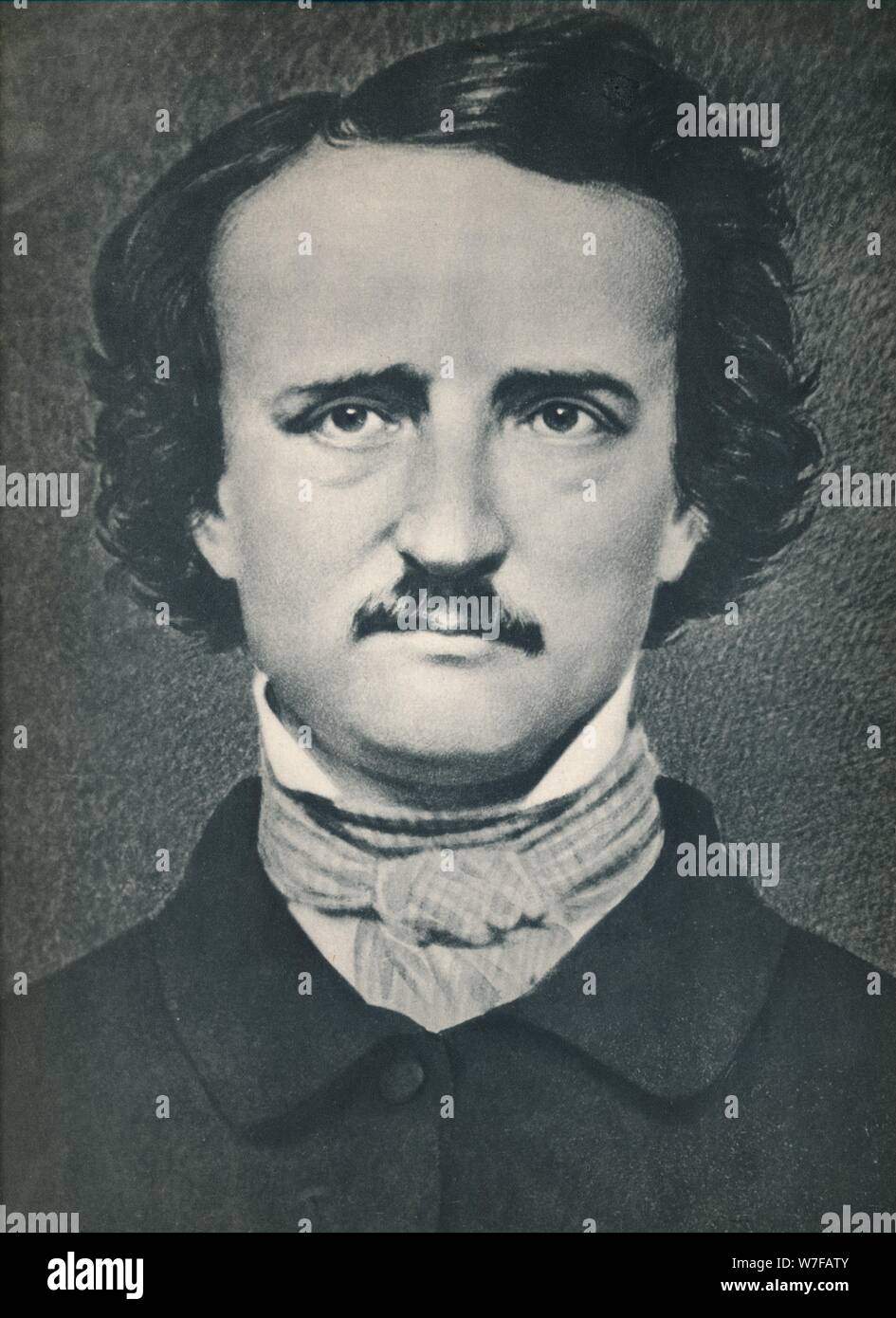'Edgar Allan Poe', c1840, (1939). Artist: Mathew Brady Stock Photo - Alamy